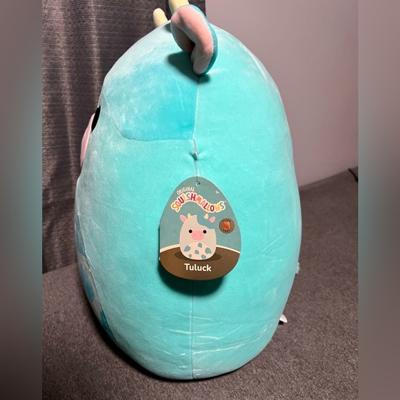 Squishmallows | Other | 6 Tuluck The Blue Cow Squishmallow Easter 223 ...